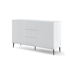 H&ouml;ffner Sideboard wei&szlig; Ma&szlig;e (cm): B: 150 H: 87 &raquo; H&ouml;ffner