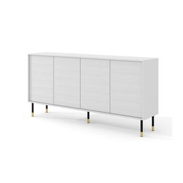 H&ouml;ffner Sideboard wei&szlig; Ma&szlig;e (cm): B: 180 H: 89 &raquo; H&ouml;ffner