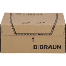 B.Braun Aqua Ad injectabilia Injektionsl&ouml;sung 20X100 ml