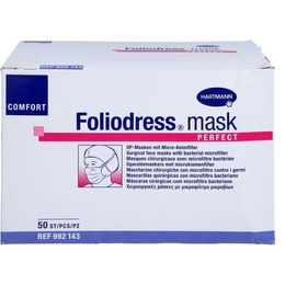 Paul Hartmann AG Foliodress mask Comfort perfect OP-Maske gr&uuml;n 50 St