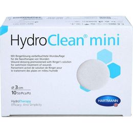 Hydroclean mini Kompressen 3 cm rund steril 10 St