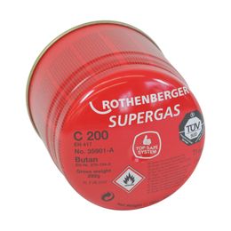 Rothenberger C 200 TSS Supergas mit Sicherheitssystem, Sprachversion A, f&uuml;r Gasl&ouml;tger&auml;te, 035901-A)