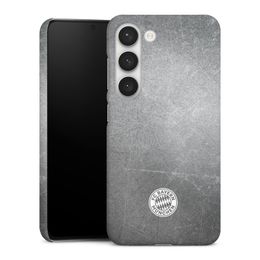 DeinDesign Galaxy S23 Handy Premium Case Smartphone Handyh&uuml;lle Schutzh&uuml;lle matt Concrete Fcb Fc Bayern M&uuml;nchen Premium Case
