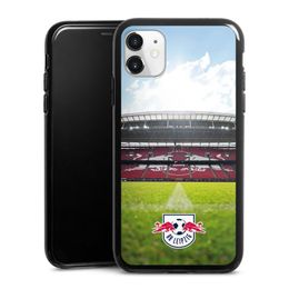 DeinDesign iPhone 11 Handy Silikon H&uuml;lle Case schwarz Handyh&uuml;lle Stadium Rb Leipzig Official Licensed Product