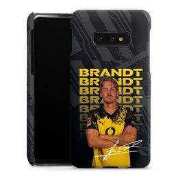 DeinDesign Galaxy S10e Handy Premium Case Smartphone Handyh&uuml;lle Schutzh&uuml;lle matt Julian Brandt Bvb Borussia Dortmund Premium Case