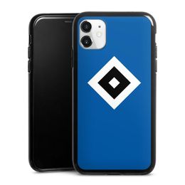 DeinDesign iPhone 11 Handy Silikon H&uuml;lle Case schwarz Handyh&uuml;lle Logo Hamburger Sv Hsv