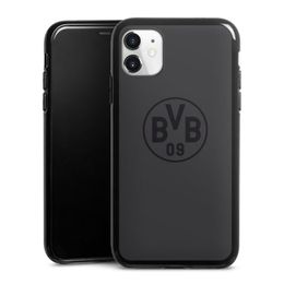 DeinDesign iPhone 11 Handy Silikon H&uuml;lle Case schwarz Handyh&uuml;lle Bvb Borussia Dortmund Logo