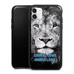 DeinDesign iPhone 11 Handy Silikon H&uuml;lle Case schwarz Handyh&uuml;lle Tsv 1860 M&uuml;nchen Lion Official Licensed Product