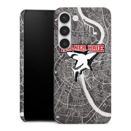 DeinDesign Galaxy S23 Handy Premium Case Smartphone Handyh&uuml;lle Schutzh&uuml;lle matt K&ouml;lner Haie Ice Hockey Official Licensed Product Premium Case