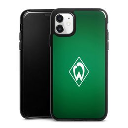 DeinDesign iPhone 11 Handy Silikon H&uuml;lle Case schwarz Handyh&uuml;lle Logo Sv Werder Bremen Merchandise