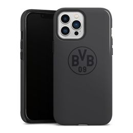 DeinDesign iPhone 13 Pro Max Handy Panzer Handyh&uuml;lle robuste Outdoor H&uuml;lle Schutzh&uuml;lle gl&auml;nzend Bvb Borussia Dortmund Logo Tough Case