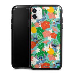 DeinDesign iPhone 11 Handy Silikon H&uuml;lle Case schwarz Handyh&uuml;lle Lilo & Stitch Disney Movie
