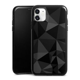 DeinDesign iPhone 11 Handy Silikon H&uuml;lle Case schwarz Handyh&uuml;lle Muster Abstract Geometric