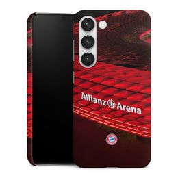 DeinDesign Galaxy S23 Handy Premium Case Smartphone Handyh&uuml;lle Schutzh&uuml;lle matt Fc Bayern M&uuml;nchen Stadium Fcb Premium Case