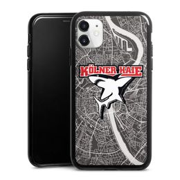 DeinDesign iPhone 11 Handy Silikon H&uuml;lle Case schwarz Handyh&uuml;lle K&ouml;lner Haie Official Licensed Product Ice Hockey