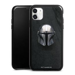 DeinDesign iPhone 11 Handy Silikon H&uuml;lle Case schwarz Handyh&uuml;lle Star Wars Official Licensed Product The Mandalorian