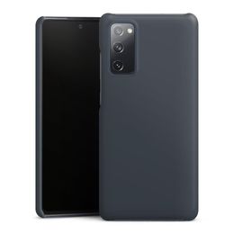 DeinDesign Galaxy S20 FE Handy Premium Case Smartphone Handyh&uuml;lle Schutzh&uuml;lle matt Anthracite Unicoloured Grey Premium Case