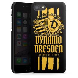 DeinDesign iPhone SE (2020) Handy Premium Case Smartphone Handyh&uuml;lle Schutzh&uuml;lle matt Sgd Statement Sg Dynamo Dresden Premium Case