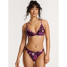 Shiwi Bikini Damen Gr&ouml;&szlig;e M lila / cyclam / neonlila / rosa