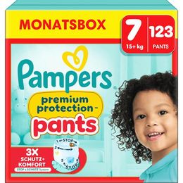 Pampers Baby Pants Premium Protection Gr. 7 Extra Large (15+ kg), Monatsbox