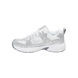 Karl Kani Sneaker 'Prime Runner' Damen Gr&ouml;&szlig;e 36.5 silber / wei&szlig;