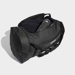 Sporttasche "HYBRID DUFFEL", adidas Performanceschwarz, reflective silber, Obermaterial: 100% Polyurethan, Taschen, f&uuml;r Erwachsene, aus Polyurethan,
