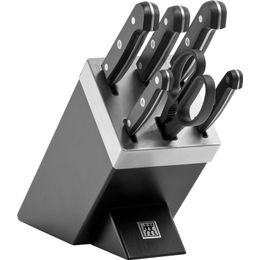 Zwilling Messerblock "Gourmet", B:11,5cm H:20cm L:25,4cm, schwarz, Messerbl&ouml;cke, selbstsch&auml;rfend