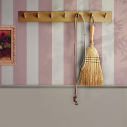 Joules Vliestapete "Harborough Stripe", B/L: 0,52m x 10m, Rollen: 1, rosa, Wohnzimmer, Tapeten, Design Tapeten