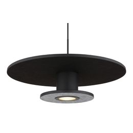 Globo LIGHTING LED Pendelleuchte "CARTER", 1 Stk.schwarz, Leuchten, H&auml;ngelampe/Pendelleuchte/3 Stufen bei Lichtschein/H&ouml;he k&uuml;rzbar