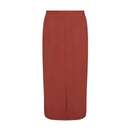 soyaconcept Damen Midirock "Soya Concept Skirt SC-BANU 250"4577 mineral rot, Gr. M, Obermaterial: 48% Modal, 48% Polyester, 4% Elasthan, R&ouml;cke
