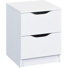 Kommode Inter Link, B:40cm H:50cm T:40cmwei&szlig;, MDF, Schlafzimmer, Sideboards, "Westphalen", Breite 40 cm