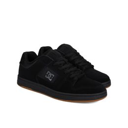 DC Shoes Herren Sneaker "Manteca", Gr. 8,5schwarz, Obermaterial: Leder (Kuh) / Futter: Textil / Au&szlig;ensohle: Gummi, Schuhe