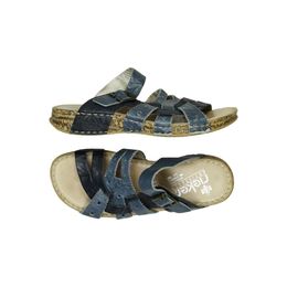 Rieker Sandalen Damen Gr&ouml;&szlig;e 38 Second Hand blau