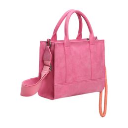 Damen Henkeltasche "Fritzi SquareN", Fritzi aus Preussen, pink, Lederimitat, unifarben, Taschen, mit abnehmbarem Schl&uuml;sselband