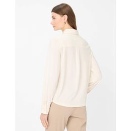 Brax Damen Hemdbluse "Style CELINA L"hellbeige, Gr. 46, 47% Baumwolle, 47% Modal, 6% Elasthan, Blusen