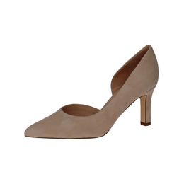 Peter Kaiser Damen High-Heel-Pumps "Peter Kaiser Pumps Veloursleder", Gr. 38, beige, Veloursleder, Schuhe