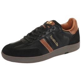 Pantofola d'Oro PANTOFOLA D ́ORO Damen Sneaker "BALLARE", Gr. 42schwarz, cognac, Leder, Synthetik, Schuhe, aus Leder