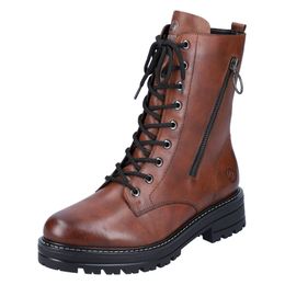 Remonte Damen Schn&uuml;rstiefelette "Remonte Stiefelette Glattleder", Gr. 38chestnut, Glattleder, Schuhe