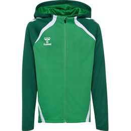 Hummel Athletic Zip-Up Hoodie 'LEAD 2.0' boy Green size 128
