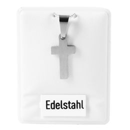 Adelia&acute;s ADELIA ́S Damen Kettenanh&auml;nger "Unisex Anh&auml;nger &ndash; Kreuz Kreuzanh&auml;nger aus Edelstahl", Edelstahlsilber, Edelstahl, Schmuckanh&auml;nger, Geschenkidee: