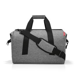 Reisenthel Reisetasche "allrounder L", B/H/T: 48cm x 39,5cm x 29cmtwist silber, Taschen, Innensteckf&auml;cher, gepolstert, &Ouml;ffnung Rei&szlig;verschluss,
