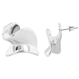 Adelia&acute;s ADELIA ́S Damen Paar Ohrh&auml;nger "Damen Ohrringe &ndash; Ohrstecker aus Edelstahl"silber, Edelstahl, Ohrringe, Ideal als Geschenk f&uuml;r besondere Anl&auml;sse