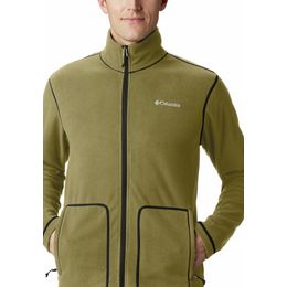 Columbia Herren Fleecejacke "Fast Trek Light FZ Fleece"mossy gr&uuml;n, Gr. XL, Fleece, Obermaterial: 100% Polyester, Jacken, mit kontrastfarbenen Details