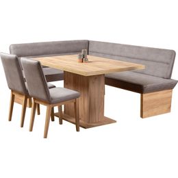 Eckbankgruppe OTTO HOME, B:210cm H:89cm T:169cm, grau, FSC-zertifizierter Holzwerkstoff, FSC-zertifiziertes Massivholz, Polyester, K&uuml;che,
