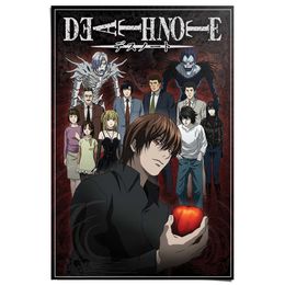 Poster Reinders, B:61cm H:91,5cm T:0,1cm, schwarz, Jugendzimmer, Bilder, "Death Note"