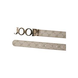 JOOP! JOOP Damen Koppelg&uuml;rtel, beige, Gr. 95, Materialmix, G&uuml;rtel, mit Cornflower-Alloverprint und Logo-Pin-Schlie&szlig;e