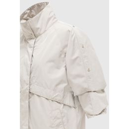 Navahoo Damen Langmantel "Zenbl&uuml;te 14"bone, Gr. S, Obermaterial: 100% Polyester; Innenfutter: 100% Polyester, M&auml;ntel, Modischer oversized Damen Parka