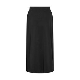 soyaconcept Damen Midirock "Soya Concept Skirt SC-FELUCCA 4"9999 schwarz, Gr. XL, Obermaterial: 72% Modal, 28% Polyester, R&ouml;cke