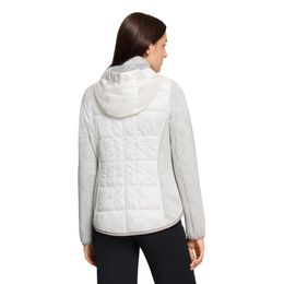 Gil Bret Damen Outdoorjackesanftes wei&szlig;, Gr. 42, unifarben, Web, Obermaterial: 100% Polyamid, Jacken, mit Kapuze