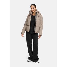Marikoo Damen Winterjacke "Ninikaa", beige, Gr. L, Obermaterial: 100% Polyester. Futter: 100% Polyester. Wattierung: 100% Polyester. &Auml;rmelfutter: